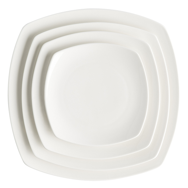 FOUNDATION Rounded Square Coupe Plate 8.5" – Browne Foodservice