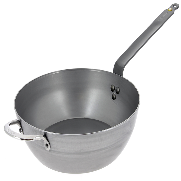 Mineral B Element Round Country Pan with Helper Handle – Browne Foodservice